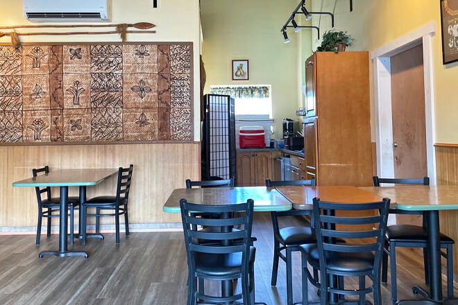 hawaiian style cafe