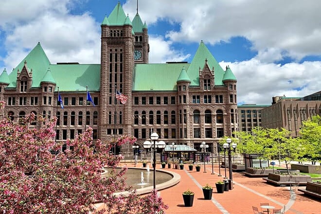 Historic Minneapolis City Hall and Hennepin County Courthouse