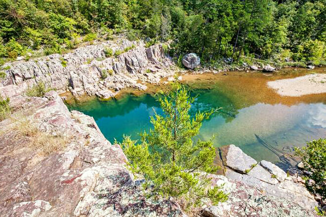 Johnson&rsquo;s Shut-Ins State Park, Middle Brook