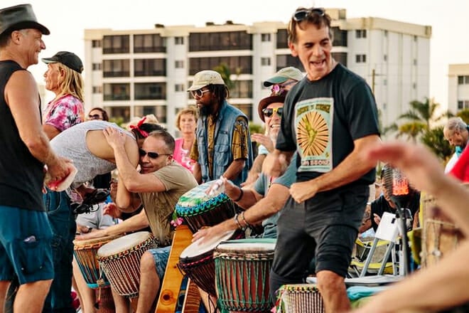 Siesta Key Drum Circle