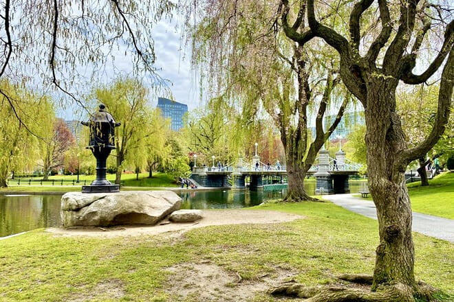 The Boston Public Garden