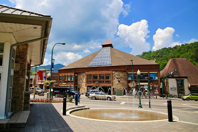The Parkway Pedestrian Plaza