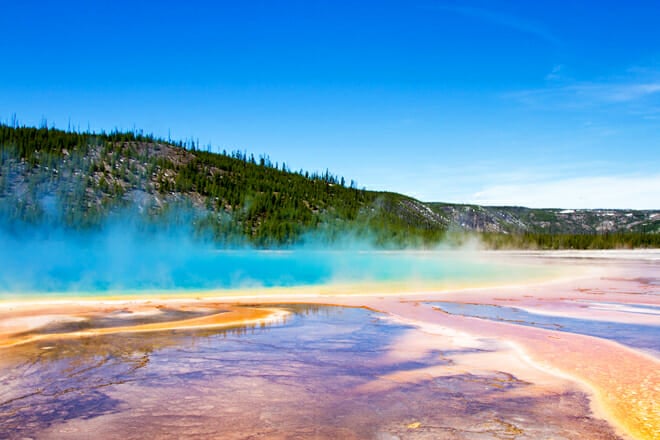 The Yellowstone National Park
