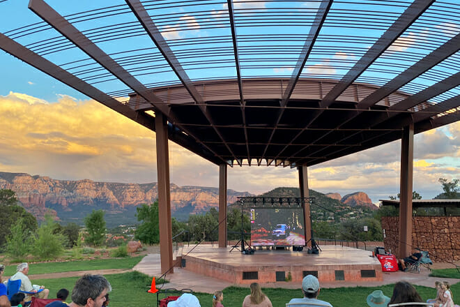 Watch a Movie in Posse Grounds Pavilion