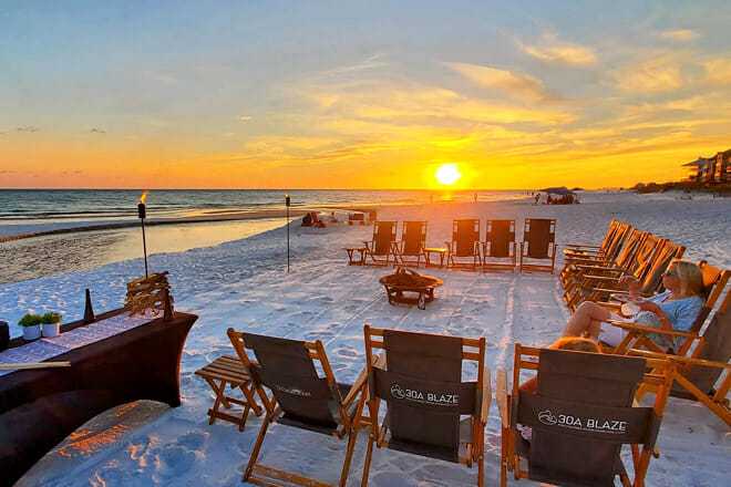 30A Blaze Beach Bonfires