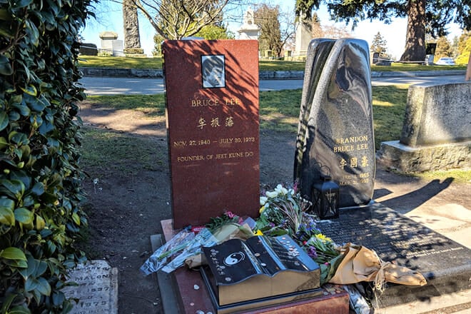 Bruce Lee Grave Site