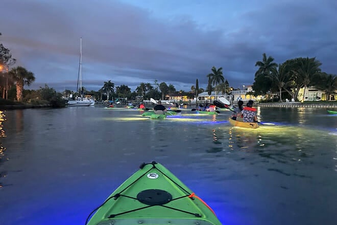 Glass Bottom Night Kayaking