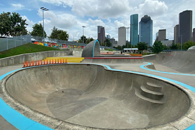 Lee And Joe Jamail Skatepark