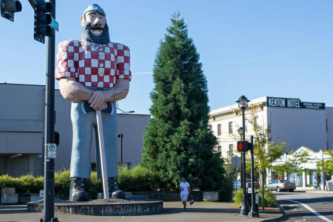 paul bunyan statues