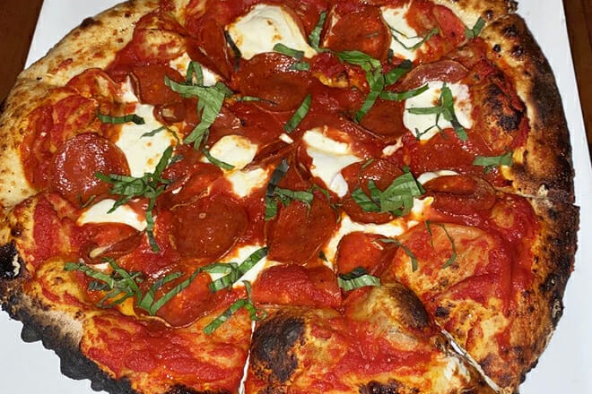 proper brick oven and tap room