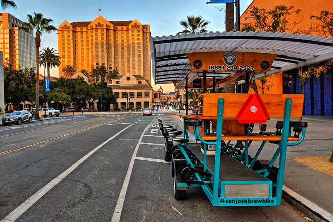 San Jose Brew Bike