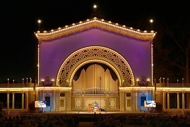 spreckels organ pavilion