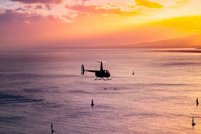 Sunset Helicopter Tour