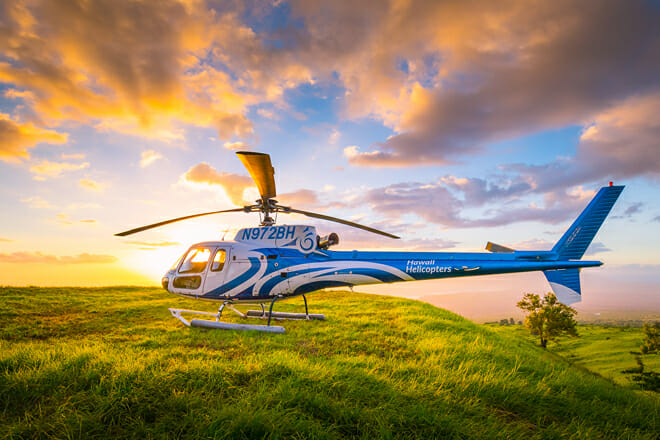 Sunset Helicopter Tour