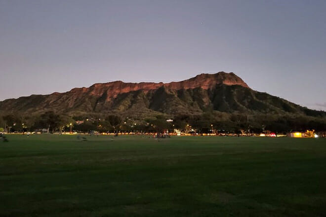 Sunset to Diamond Head