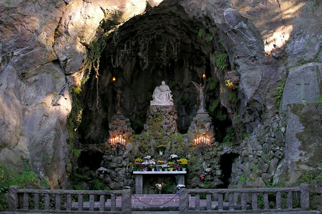 the grotto
