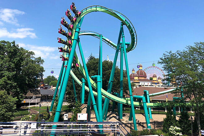 Cedar Point Amusement Park in Sandusky