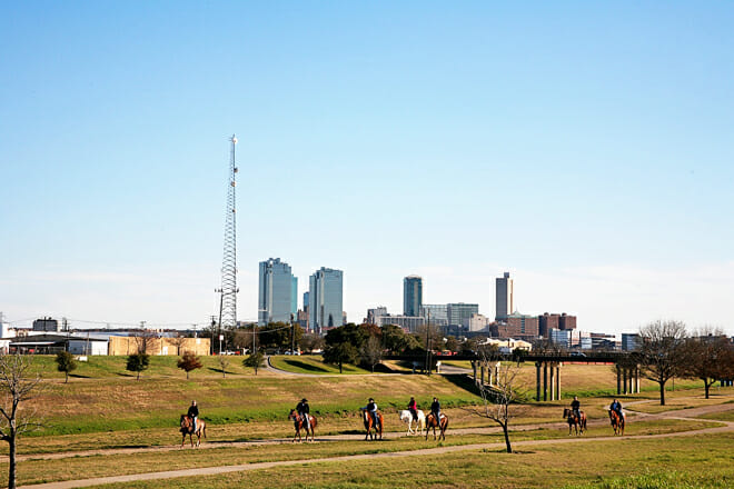 Horseback Riding Along The Chisholm Trail