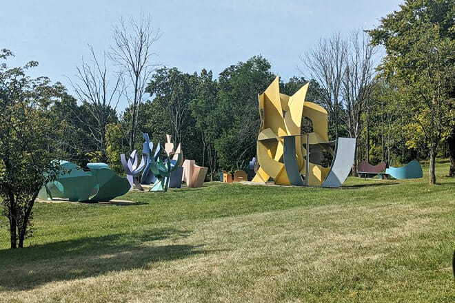 Pyramid Hill Sculpture Park and Museum in Hamilton