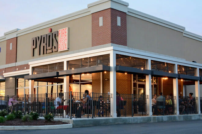 Pyros Fire Fresh Pizza