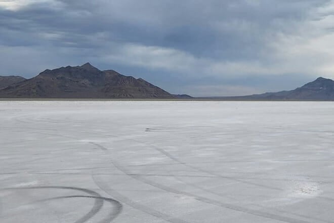 The Bonneville Salt Flats