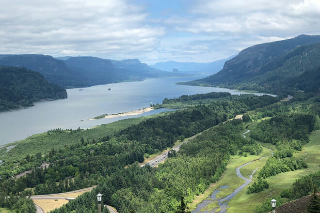 Waterfall Alley, Columbia River Gorge