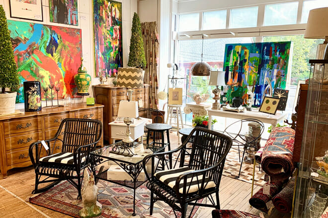 Antique Shopping in Lambertville and New Hope