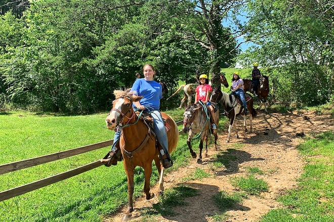 Blue Ridge Mountain Trail Rides