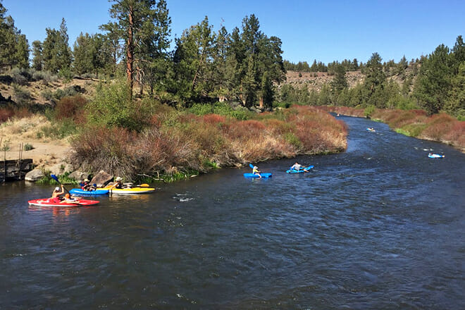 Deschutes River at Cow Meadow