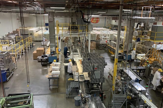 Jelly Belly Factory Tours