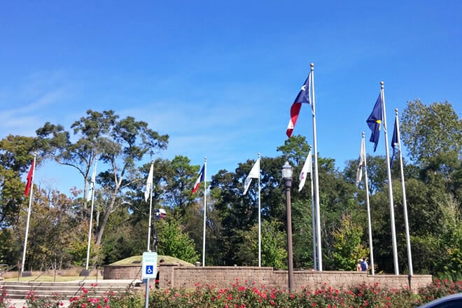 The Lone Star Monument & Historical Flag Park