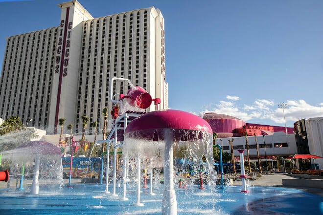 The Splash Zone at Circus Circus