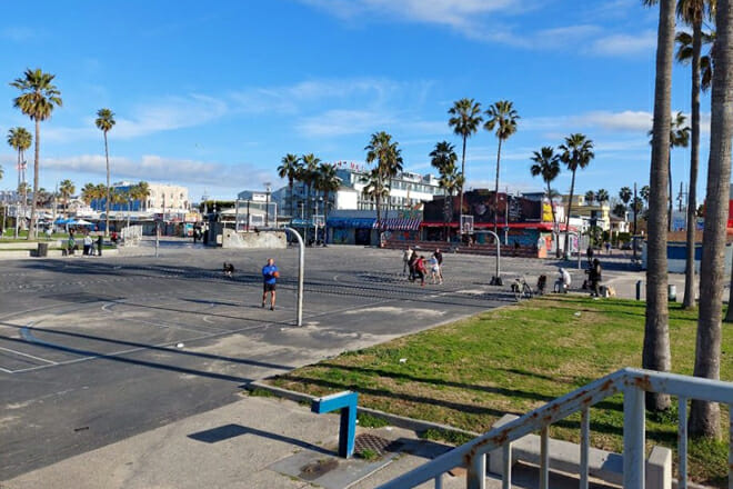 Venice Beach and Santa Monica