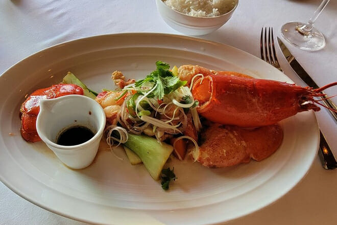 Wolfgang Puck's Spago in the Four Seasons Resort Maui