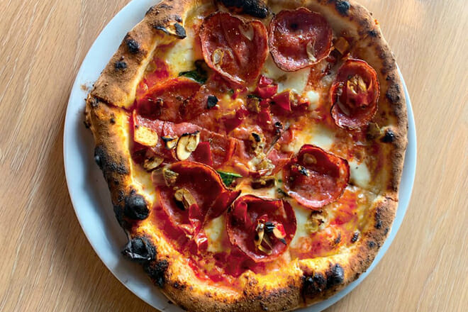 A Dopo Sourdough Pizza