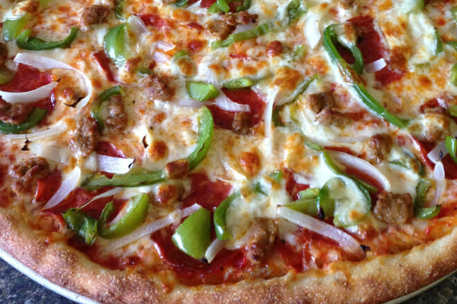 Italian Gator Pizza by the Slice