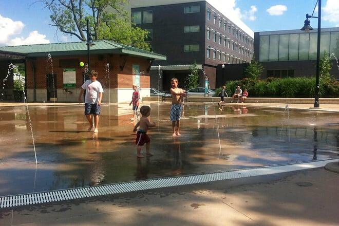 Lawrence Plaza Ice Rink and Splash Park