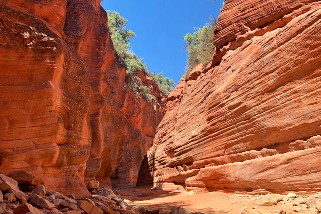 Peek-A-Boo Slot Canyon (AKA Red Canyon)