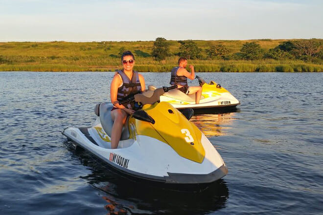 Sunset and Wildlife Jet Ski Tour