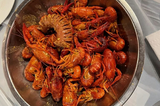 Crawfish & Noodles