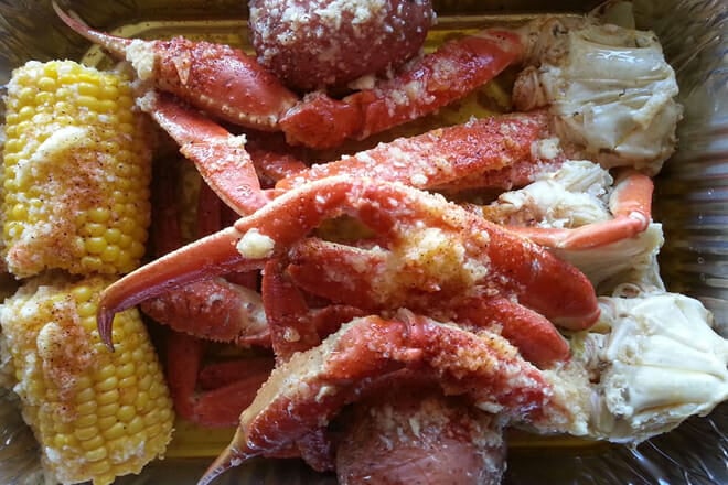 LA. Boiling Seafood Crab & Crawfish