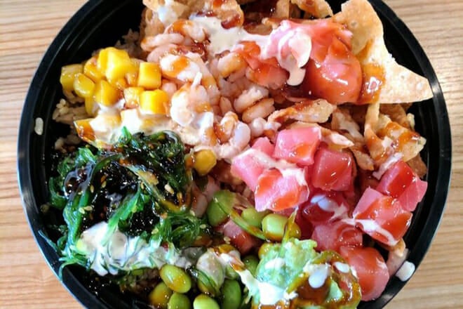 Poke Bowl Tropical Cafe