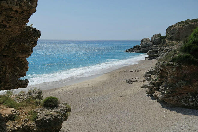 dhermi beach &mdash; himare
