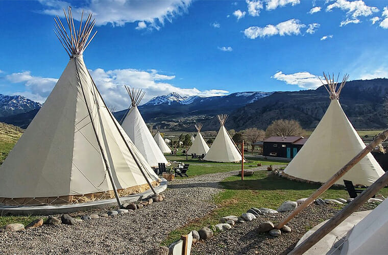 dreamcatcher tipi hotel