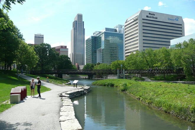 Gene Leahy Mall (Also known as Central Park)