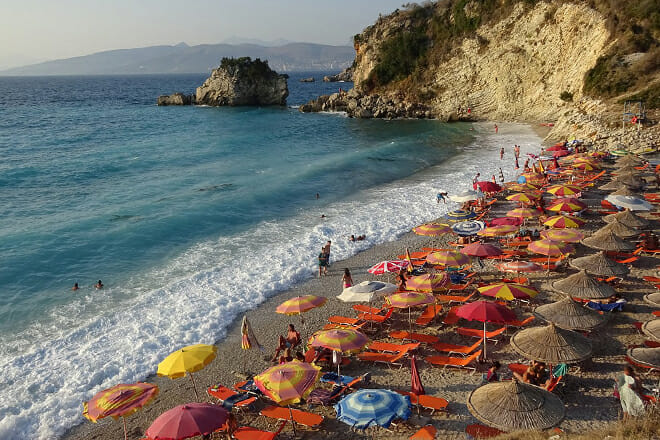 mirror beach &mdash; saranda