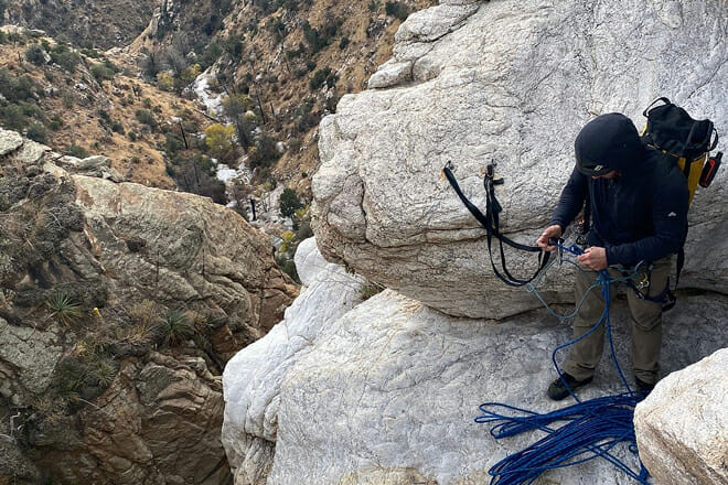 Mt. Lemmon Rock Climbing or Canyoneering