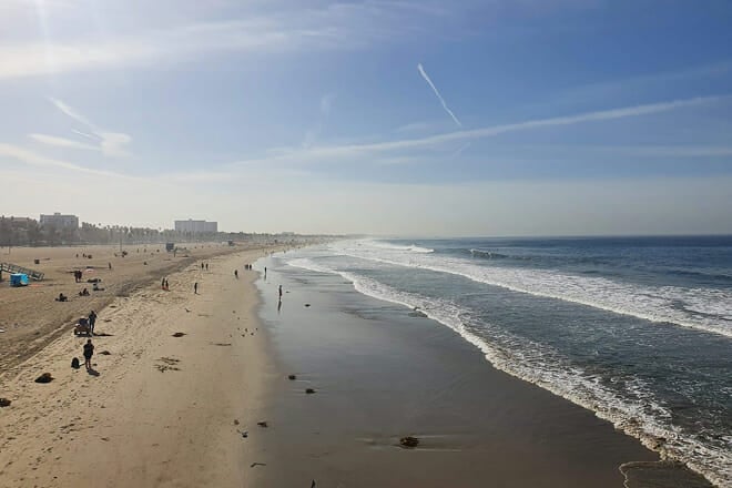 santa monica state beach