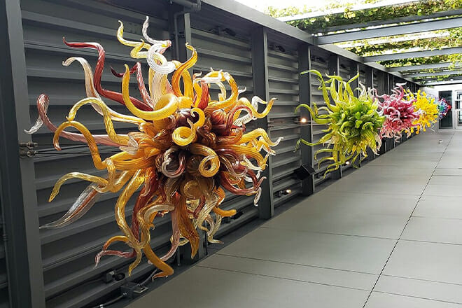 Space Needle and Chihuly Garden and Glass