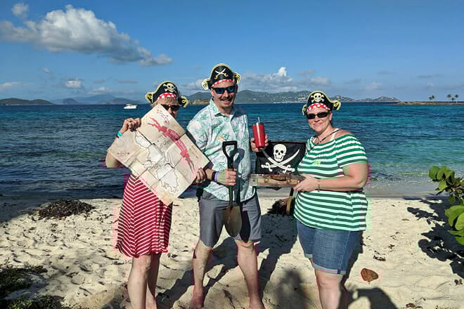 the tropical treasure hunt